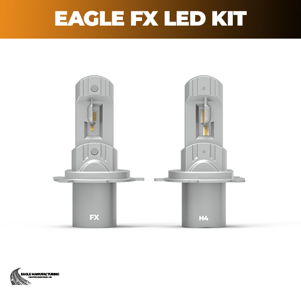 Eagle Manufacturing FX LED Light Kit - H4 w/Decoders - Accessory Warehouse